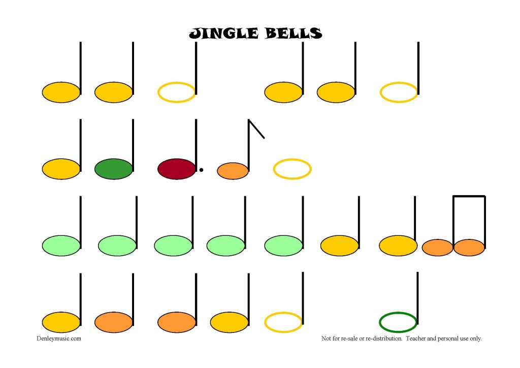Jingle Bells – for Handbells – Denley